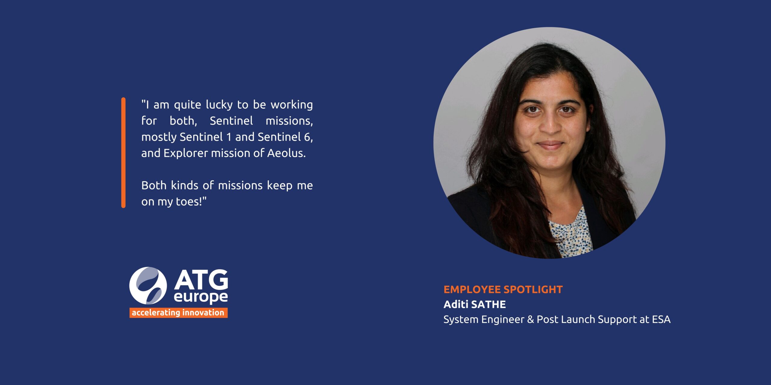EMPLOYEEE SPOTLIGHT : Aditi SATHE - System Engineer and beyond, for Earth’s Observation at ESA ...